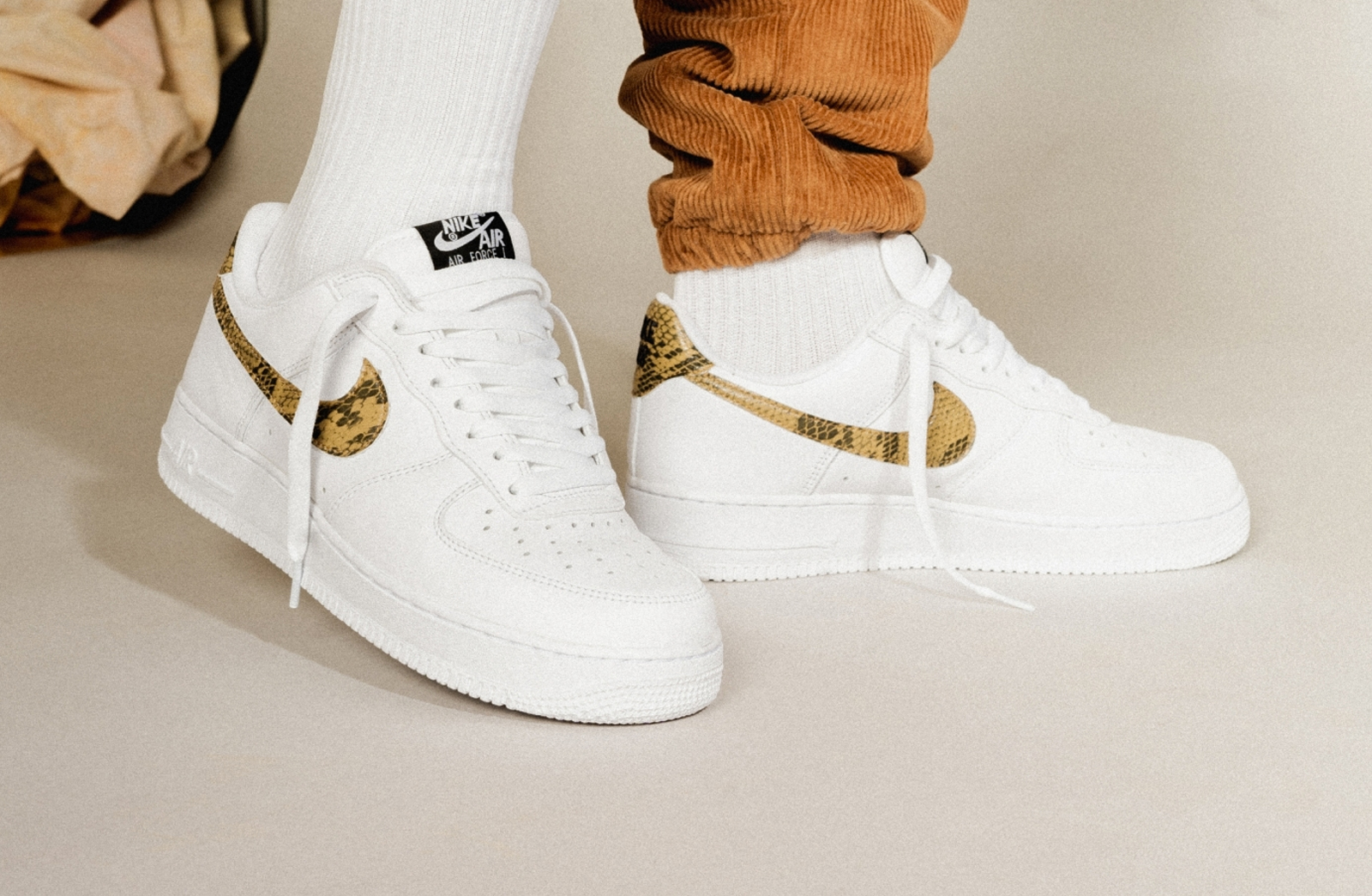 Pour la première fois depuis 1996, la Air Force 1 Low Ivory Snake ...