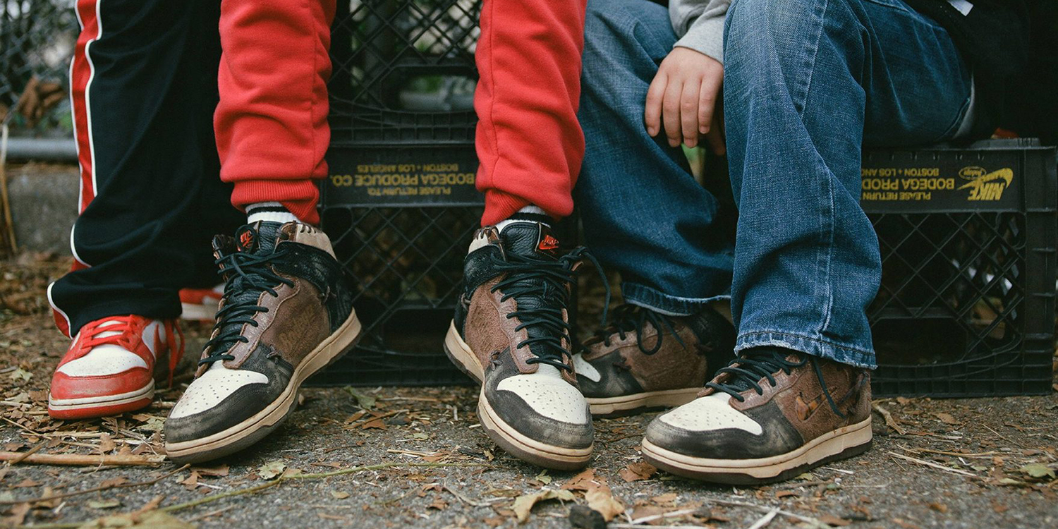 La Bodega x Nike Dunk High rend hommage aux kids de Boston - WAVE®