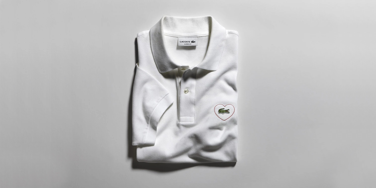 Lacoste sort un polo exclusif pour soutenir la Croix-Rouge - WAVE®