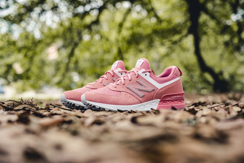New Balance MS 574 STP Pink White : Maintenant disponible - WAVE®