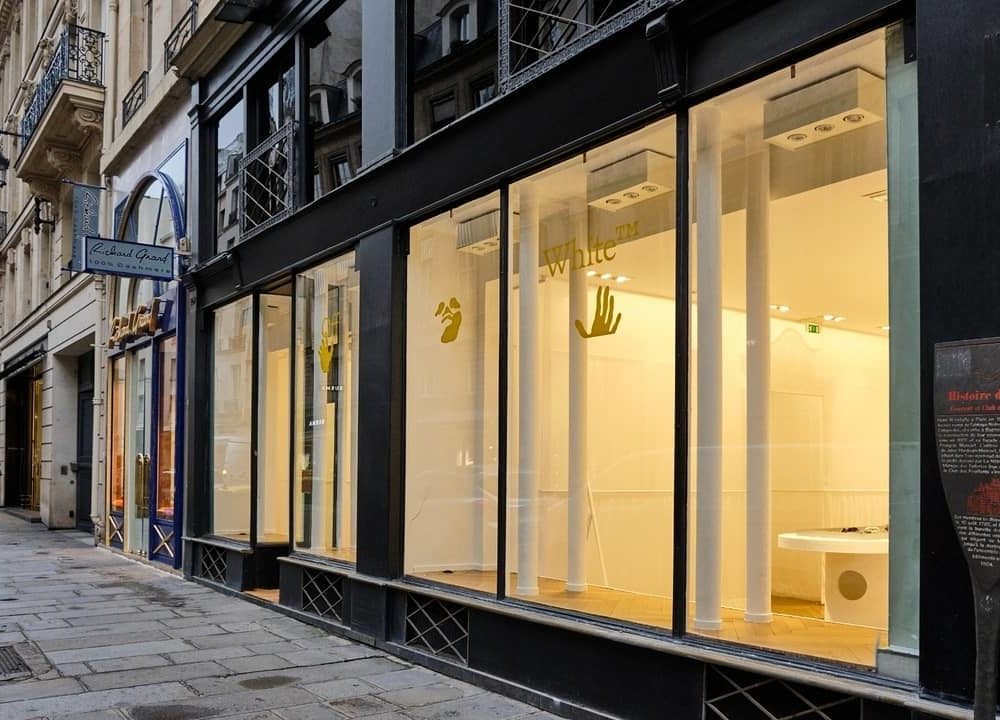 Off-White a ouvert un pop up shop exclusif à Paris