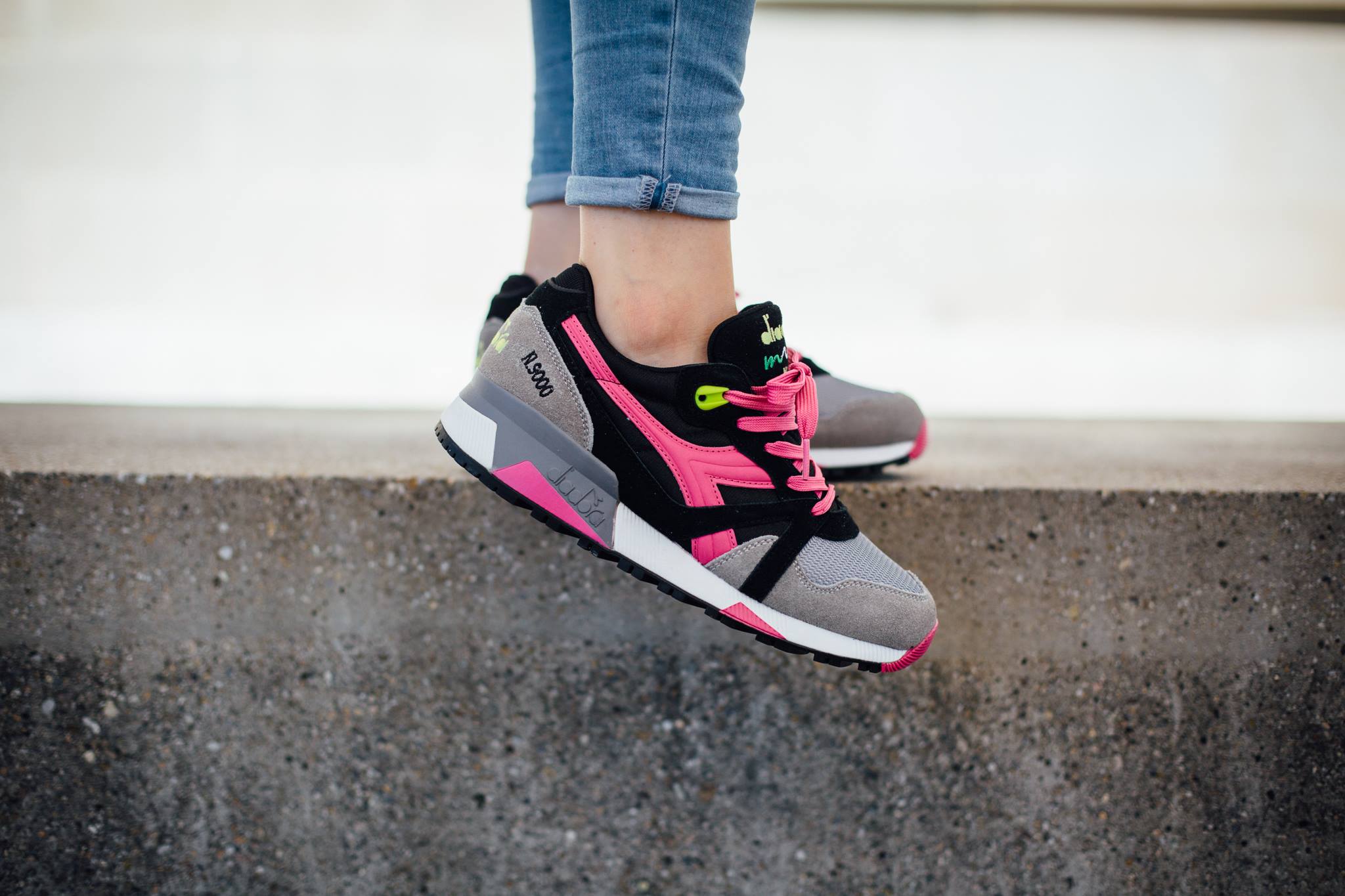 Diadora Womens N9000 Nylon "Magenta" | WAVE®