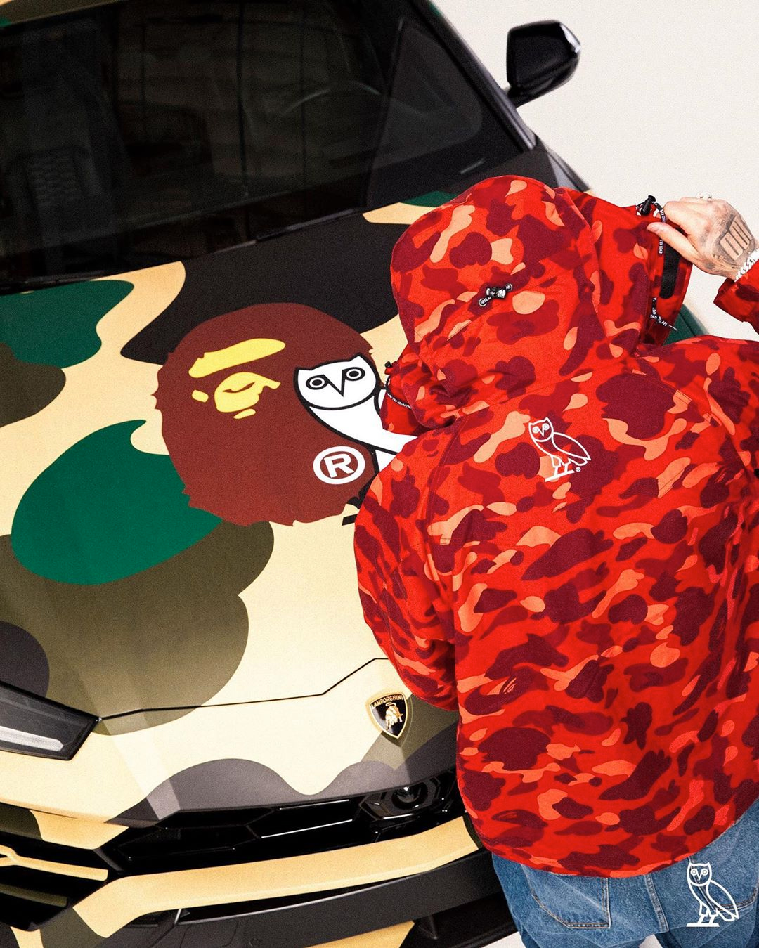 BAPE et la marque de Drake, OVO présentent leur collaboration | WAVE®