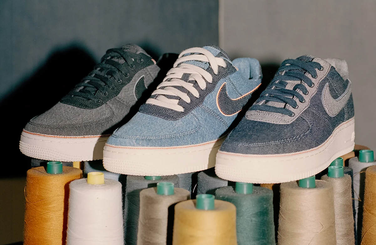 Le dénim s'installe sur la Nike Air Force 1 avec 3*1 NYC | WAVE®