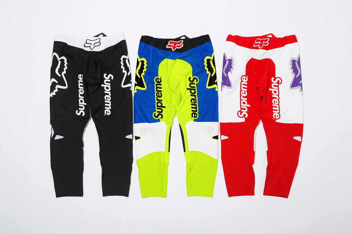Toutes les pièces de la collaboration Supreme x Fox Racing | WAVE®