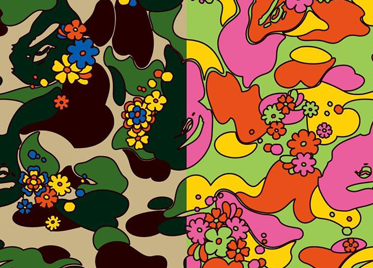 Bape sort une capsule avec un tout nouveau Camo Flower